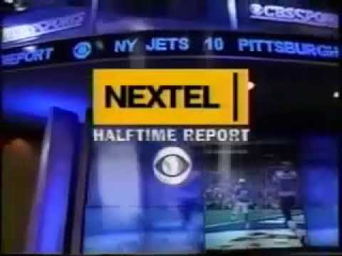 CBS Sports Nextel Halftime Report Intro (2004-2005) - YouTube