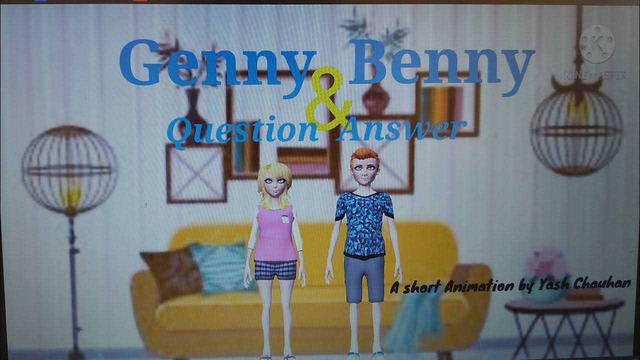 A Sort Animation (Genny & Benny Playing Question & Answer Game) - YouTube