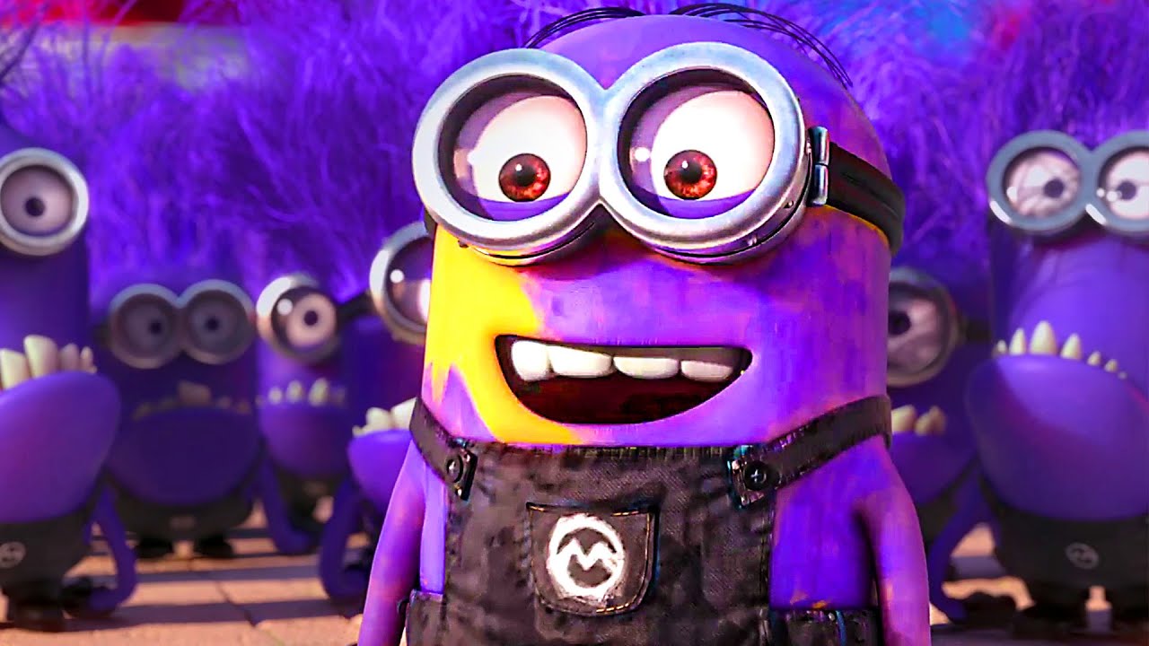 La scena dei finti Minions viola | Cattivissimo me 2 | Clip in Italiano ...