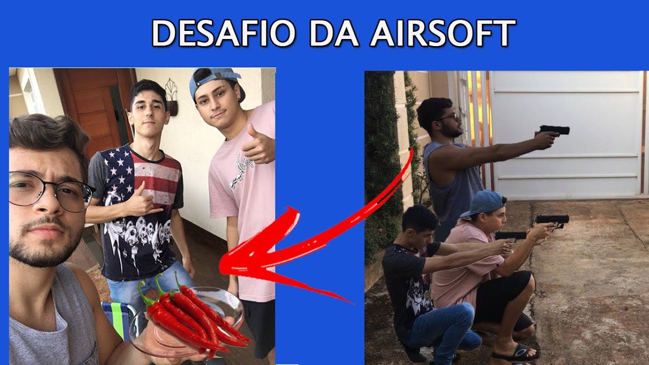 DESAFIO AIRSOFT- PART 2 - YouTube