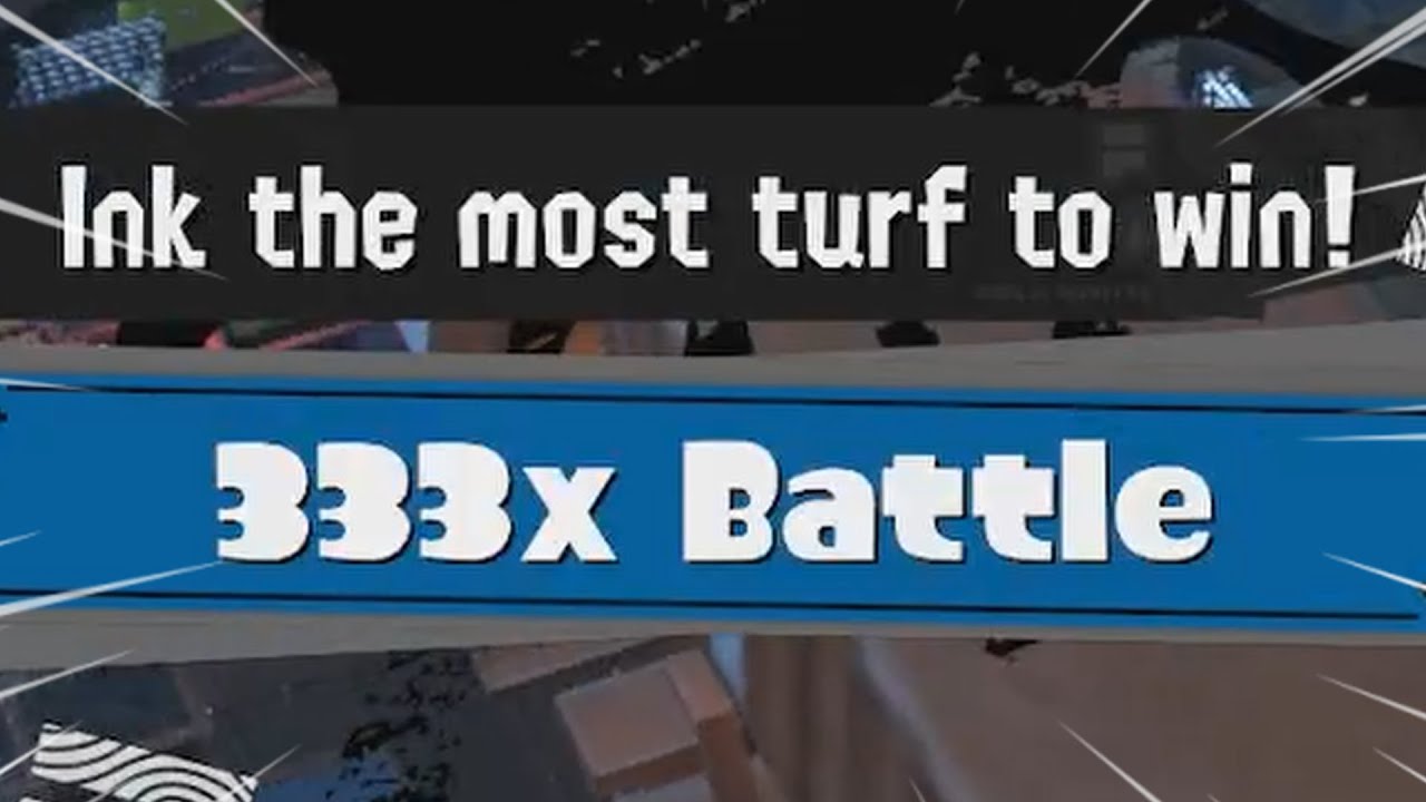 Got a x333 Battle in Splatfest! - YouTube