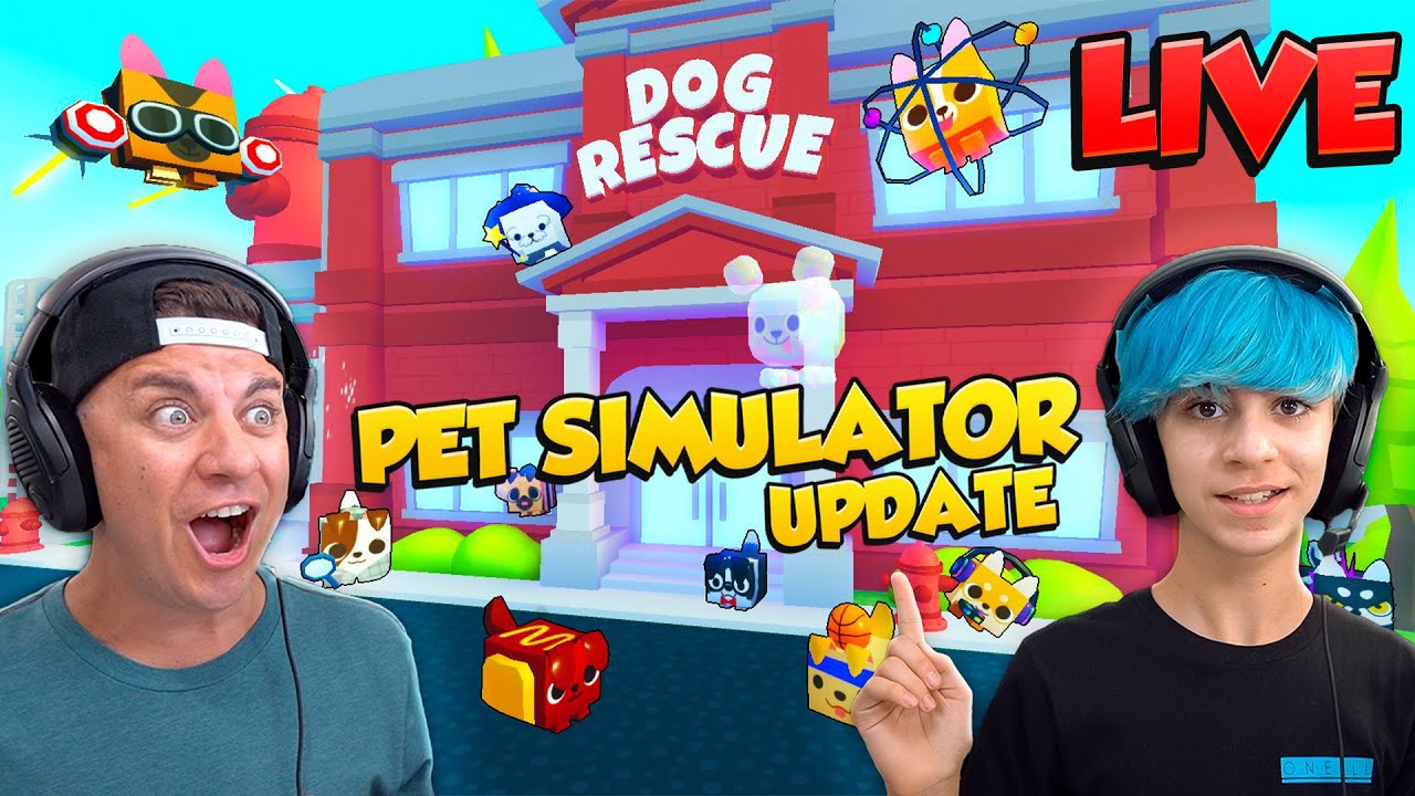 DOG WORLD IS HERE! Pet Simulator X NEW UPDATE - YouTube