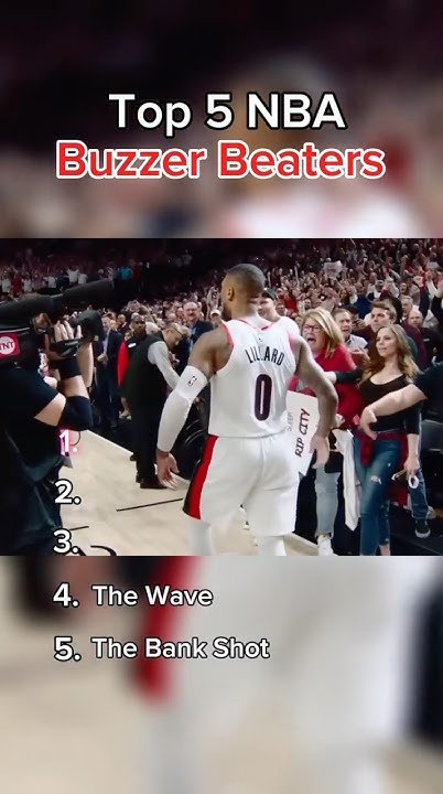 Top 5 NBA Buzzer Beaters🔥 #sports #shorts #basketball #nba #nbaplayer #nbabuzzerbeaters - YouTube