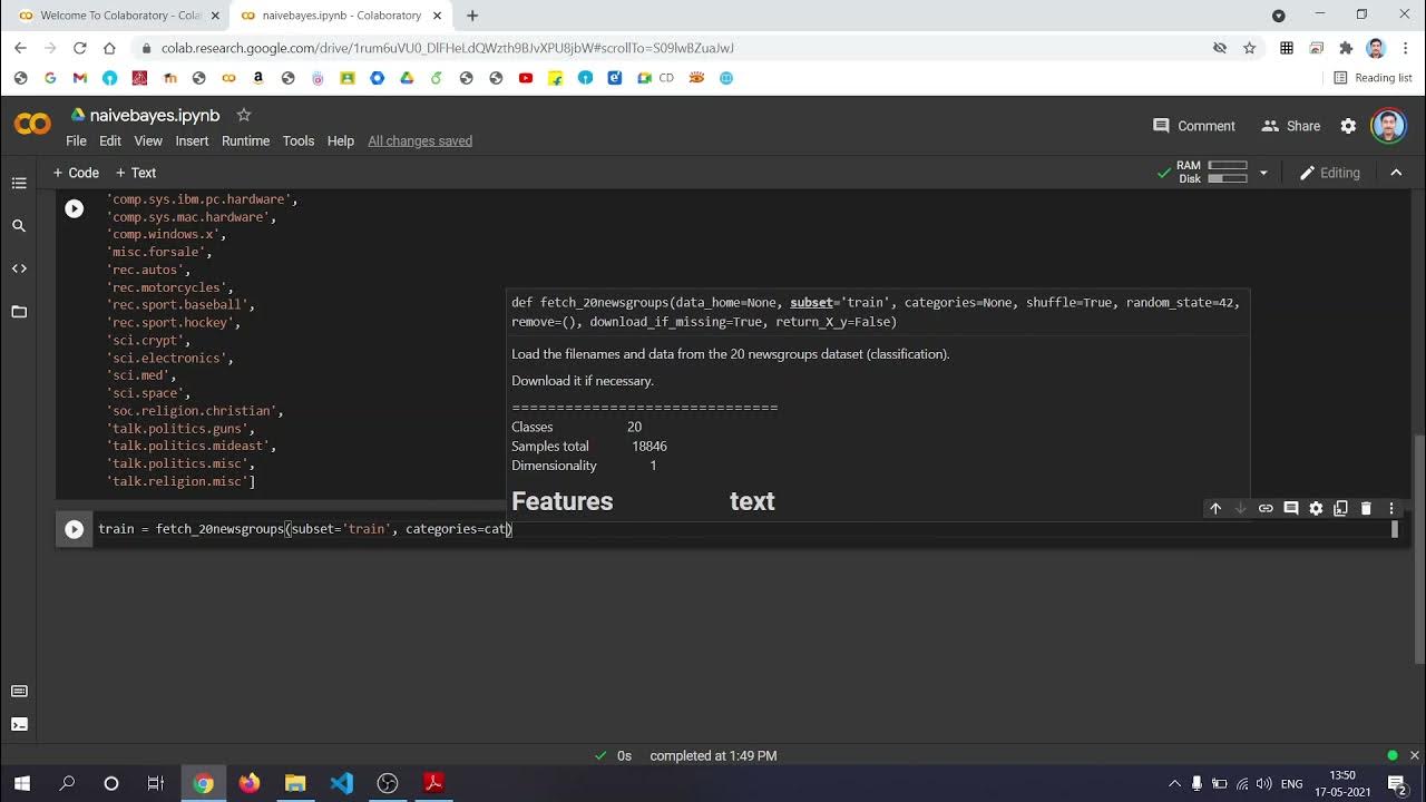 Naive Bayes Implementation using Python - YouTube