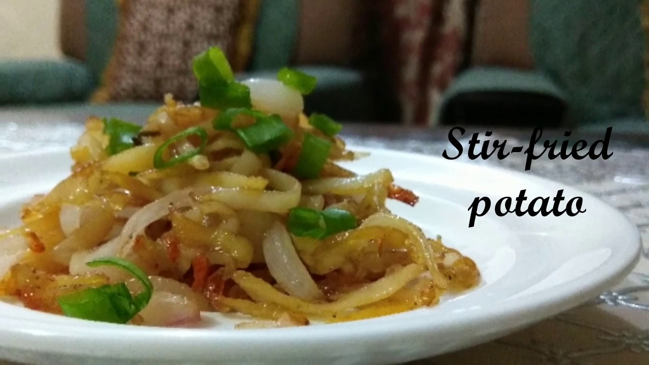 Korean Stir Fried Potato Recipe | 감자볶음 | Korean Side Dish: Gamja ...