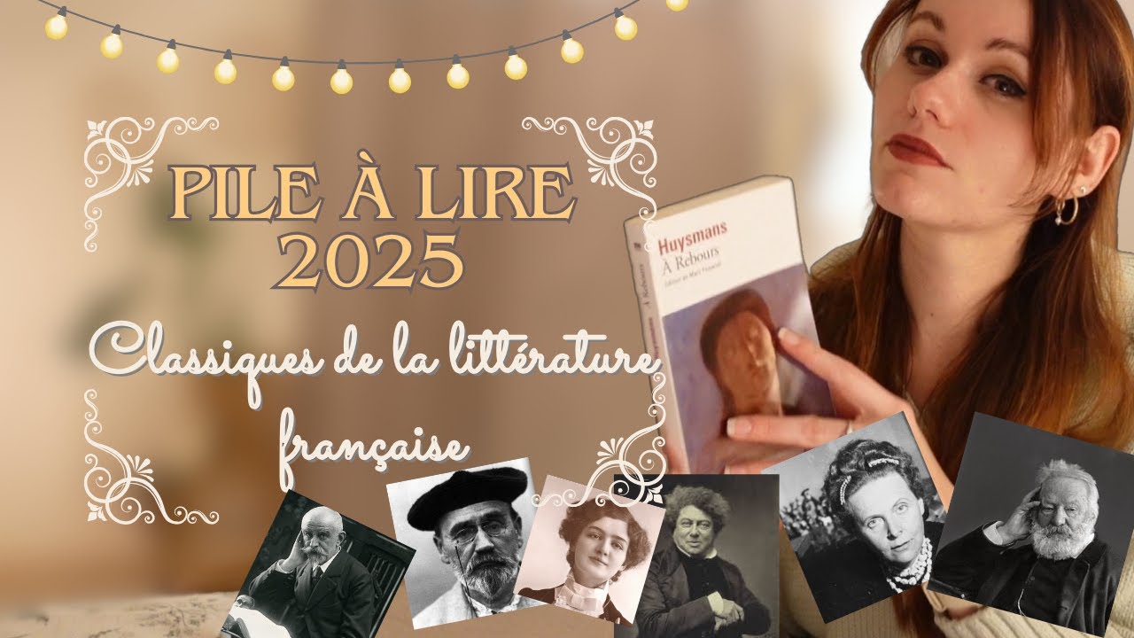 Lire en 2025 | 10 auteurs et autrices de littérature française 📚 - YouTube
