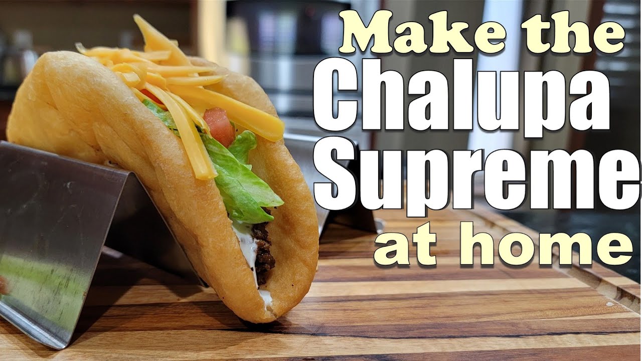 Easy Taco Bell Chalupa Shells Recipe | Drive-Thru Kitchen - YouTube