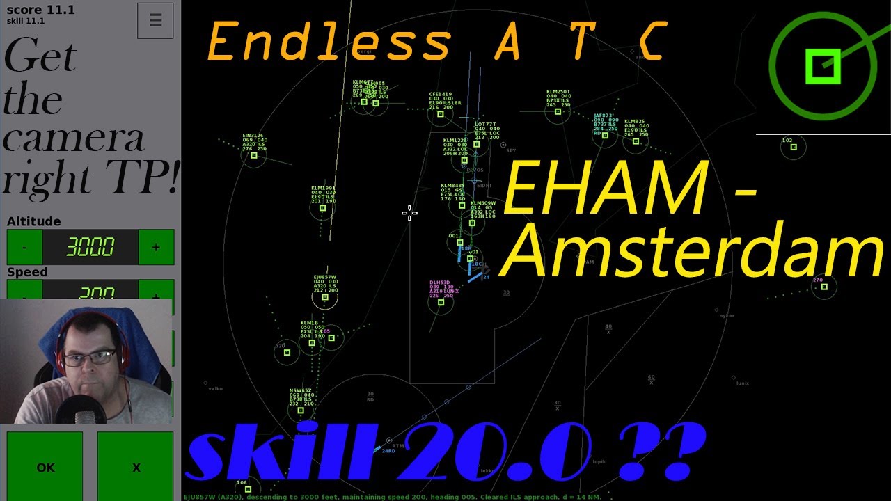 Skill 20.0 CAN I MAKE IT! Endless ATC EHAM - YouTube