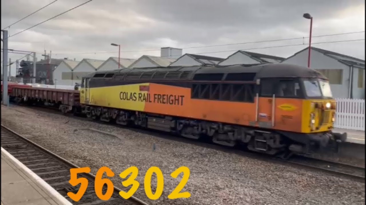 British Rail - Colas Class 56 Diesel Locomotive - 56302 - Stoke on ...
