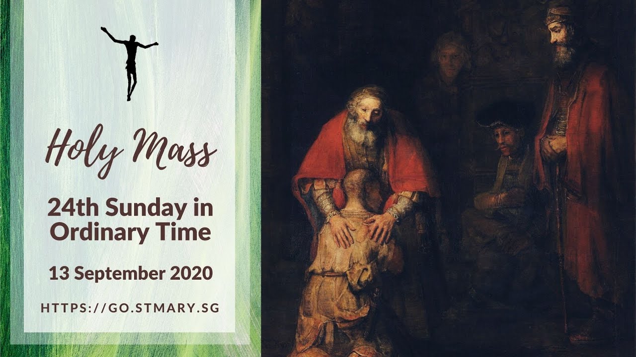 Holy Mass - 24th Sunday in Ordinary Time - 13 September 2020 - YouTube