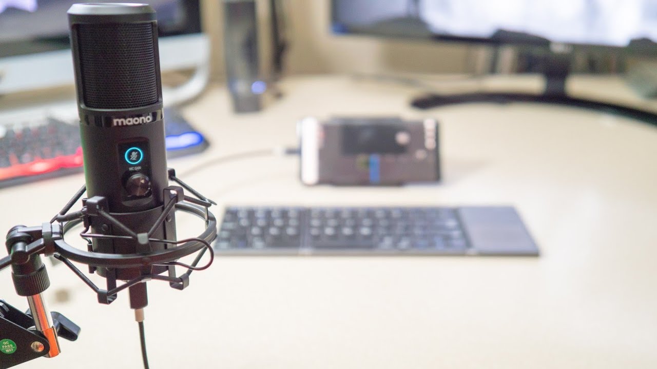 Maono Microphone unboxing and review - YouTube