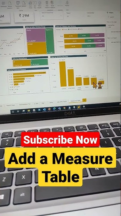 How to Add a Measure Table in Power BI by taik18 - YouTube