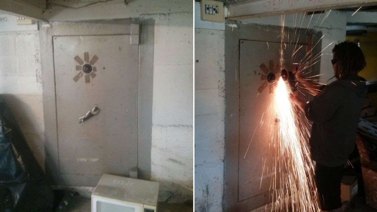 These Guys Found This Giant Safe In A Former Gang House And Were ...