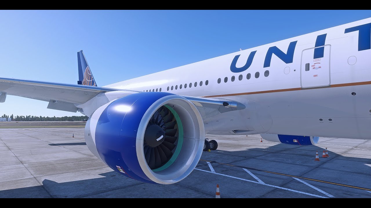 United B777-200ER PW Engine Flight Ops Vancouver - San Diego - YouTube