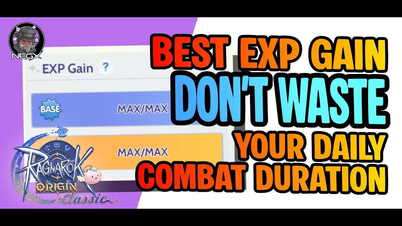 BEST EXP Gain Daily Routine Guide in 2 Mins! | Ragnarok Origin Classic ...