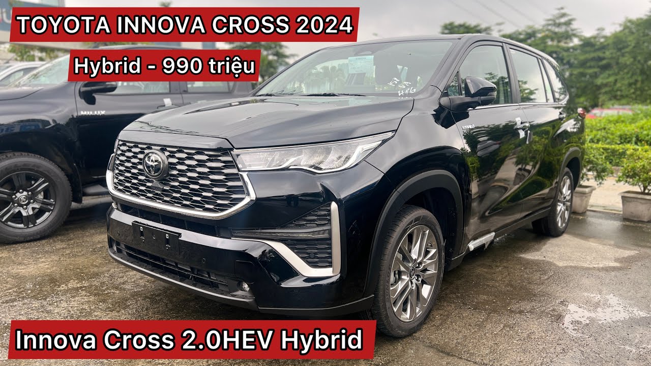 ️TOYOTA INNOVA CROSS 2024 | XE HYBRID INNOVA CROSS 2.0 HEV MÀU ĐEN ...