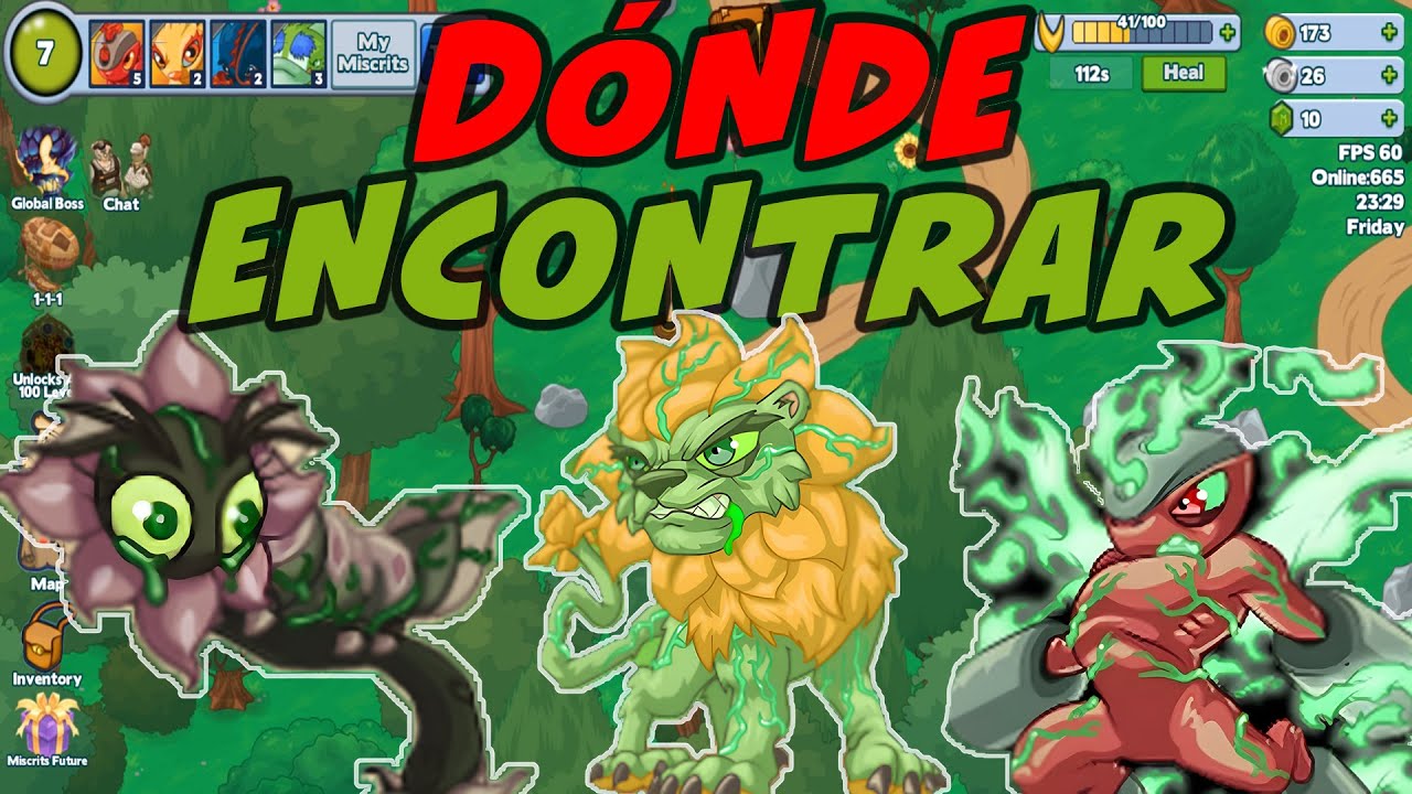 (Guía) Captura todos los Miscrits del Bosque | Miscrits world of ...