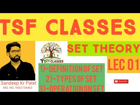 SET THEORY FOR INTERMEDIATE /JEE (MAINS+ ADVANCE) /BITSAT . - YouTube