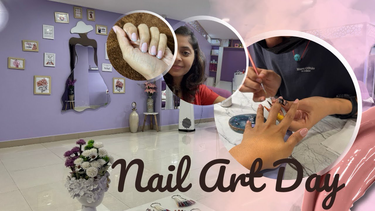 My nails are feeling fancy today 💅 | Nail art day | Ready to shine ...