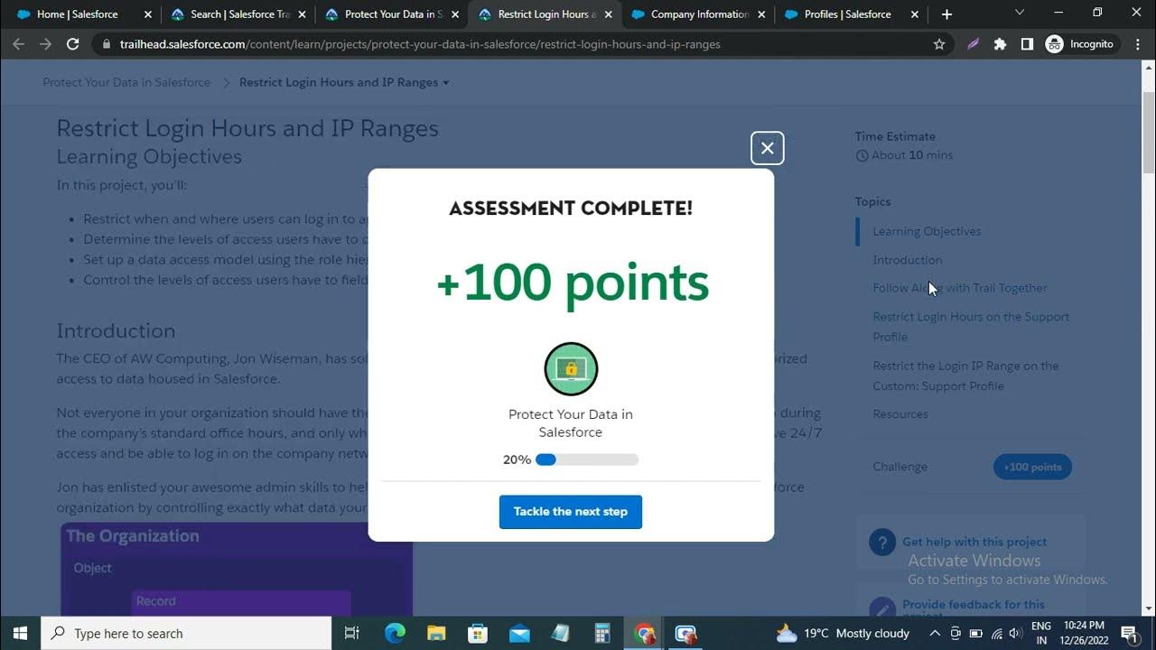 Restrict Login Hours and IP Ranges | Protect Your Data in Salesforce - YouTube