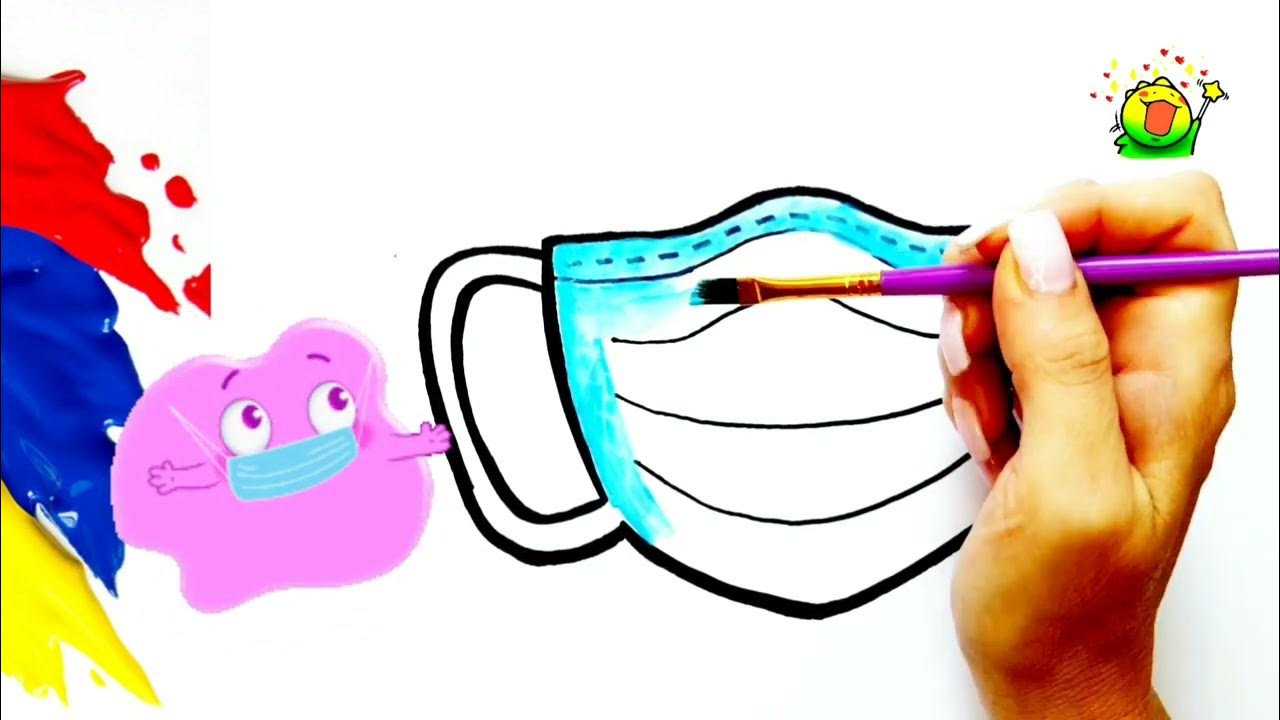 How to draw Mask. Easy to draw a Mask#art #drawing - YouTube