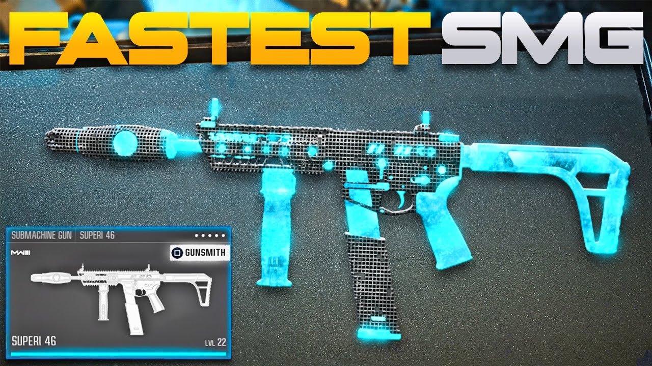 *NEW* FASTEST SMG in WARZONE 4!! 😍🌴 (Best “Superi 46” Class Setup ...