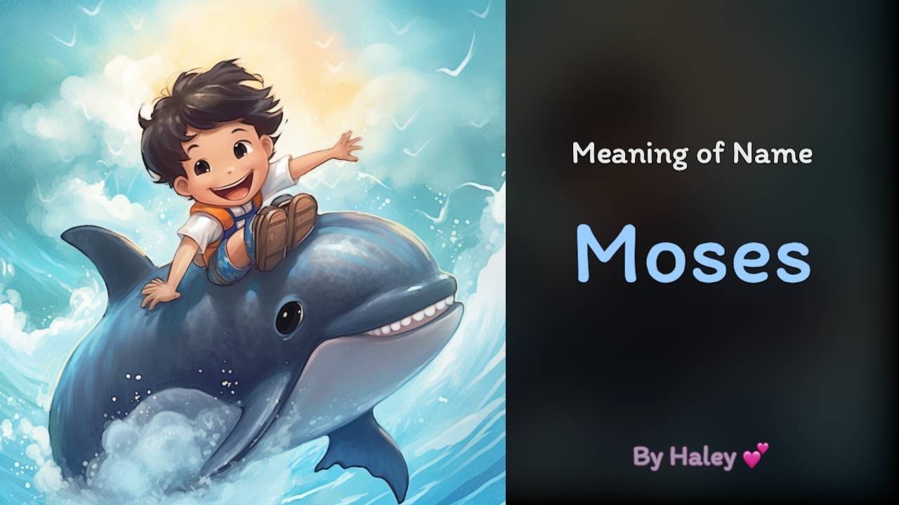 Meaning of boy name: Moses - Name History, Origin and Popularity - YouTube