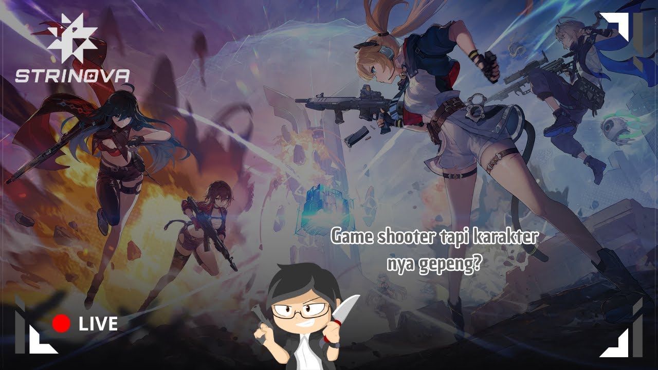 🔴LIVE (Strinova) | Game shooter tapi karakternya gepeng? - YouTube