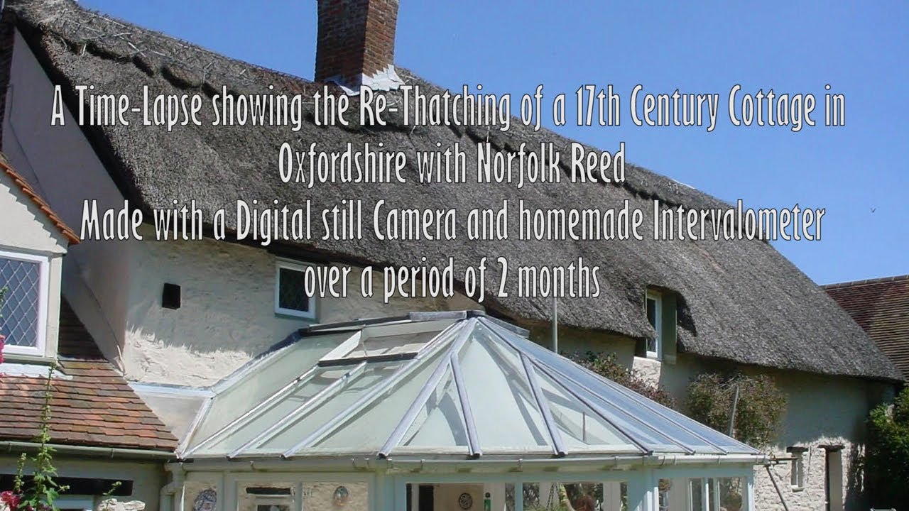 Norfolk Reed Thatching - YouTube