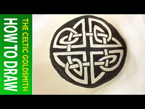 How to Draw Celtic Patterns 42 - Circular Triskele from St. Vigeans ...