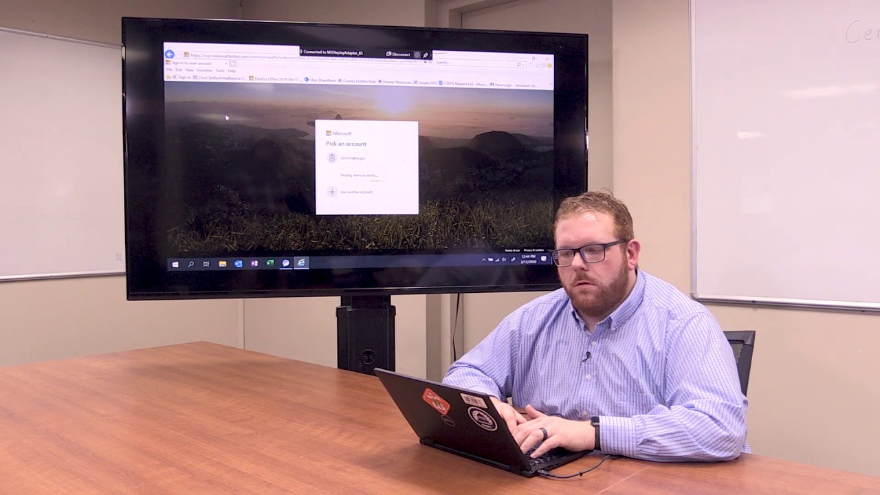 TDOT Working Remotely-Accessing your email account in Outlook - YouTube