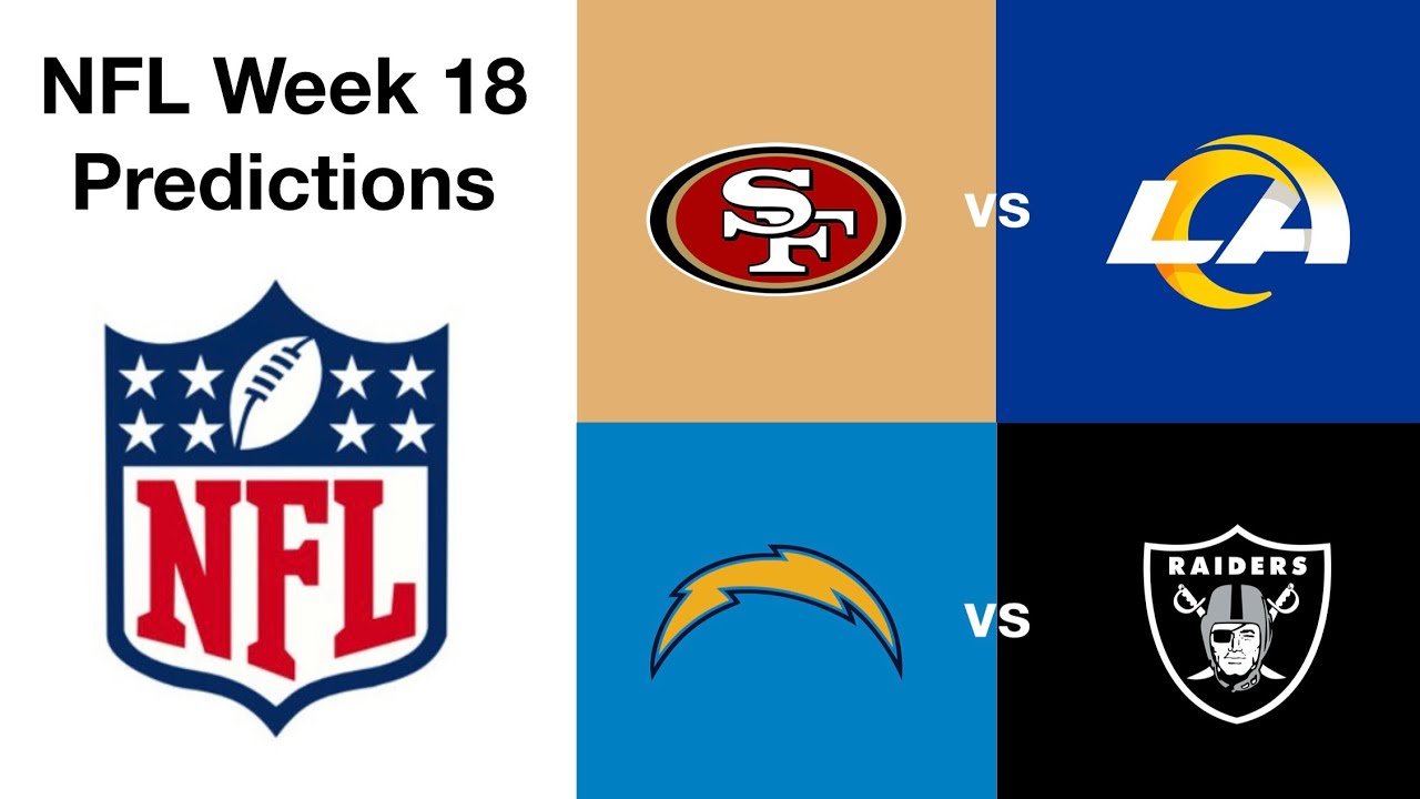 NFL Week 18 Predictions (2021 Season) - YouTube