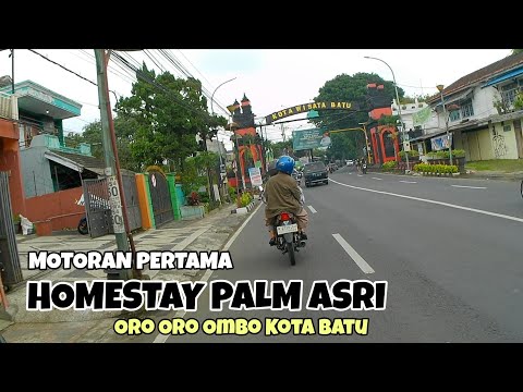 PENGALAMAN PERTAMA NAIK MOTOR KE KOTA BATU MENUJU HOMESTAY PALM ASRI 