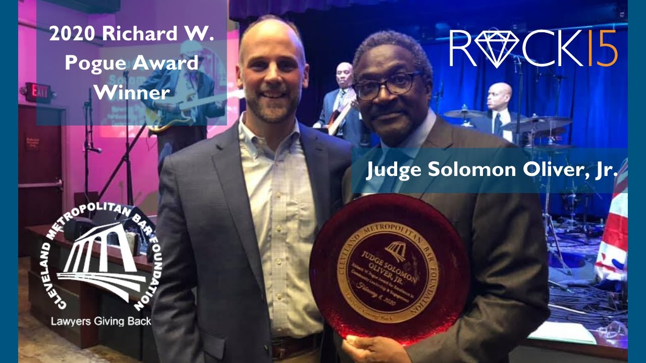 Judge Solomon Oliver, Jr Receives 2020 Richard W. Pogue Award from CMBF ...
