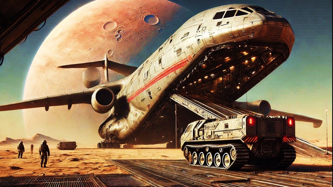 The most incredible Giant Cargo Spaceships - YouTube