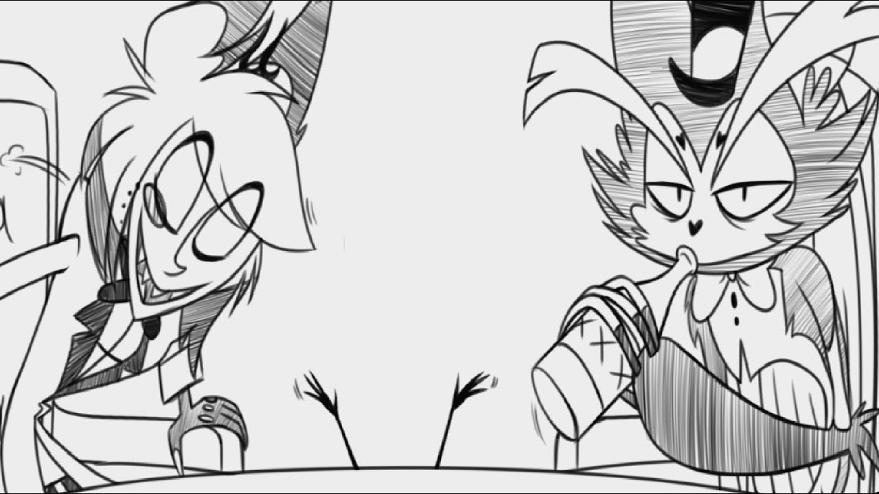 Boardgame (by maxx_tp) Hazbin Hotel Comic Dub - YouTube