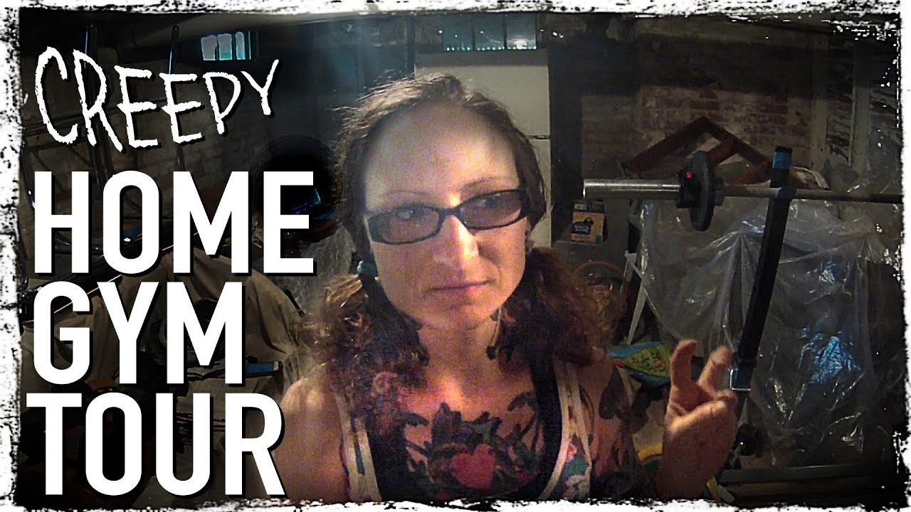 My Creepy Basement Gym & Epic Outdoor Gym Tour - YouTube