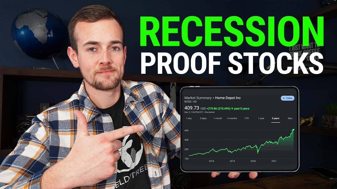 Top 8 "Recession Stocks" To Buy Before The Big Crash - YouTube