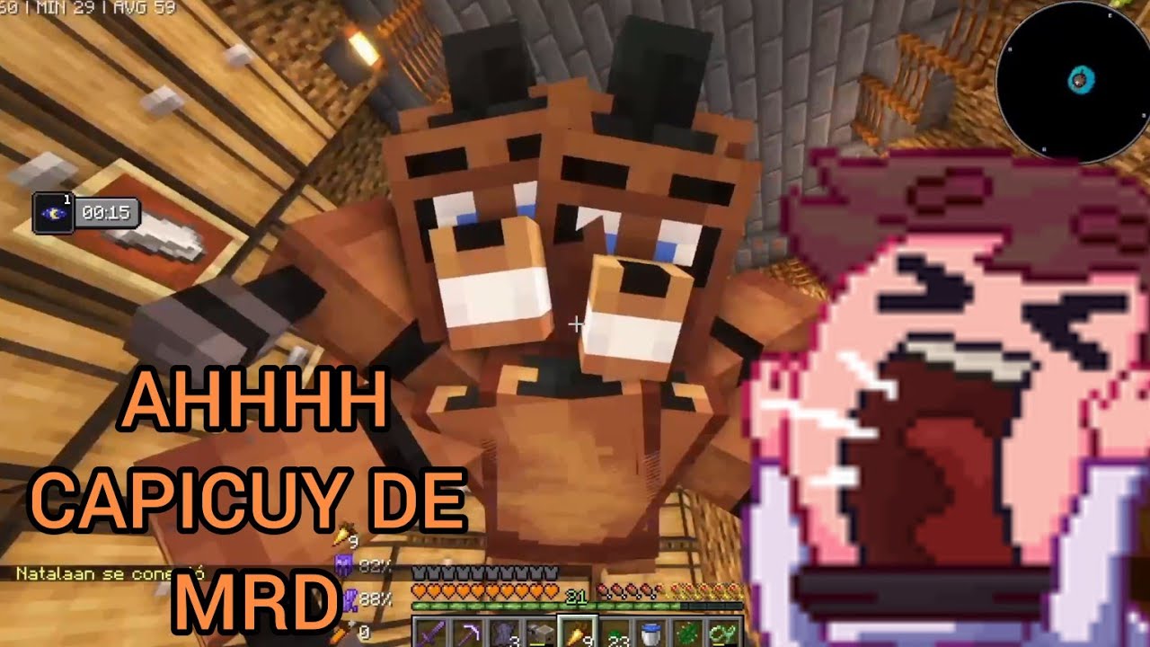 Capicuy vuelve a asustar a Aquino en Webones X Minecraft - YouTube