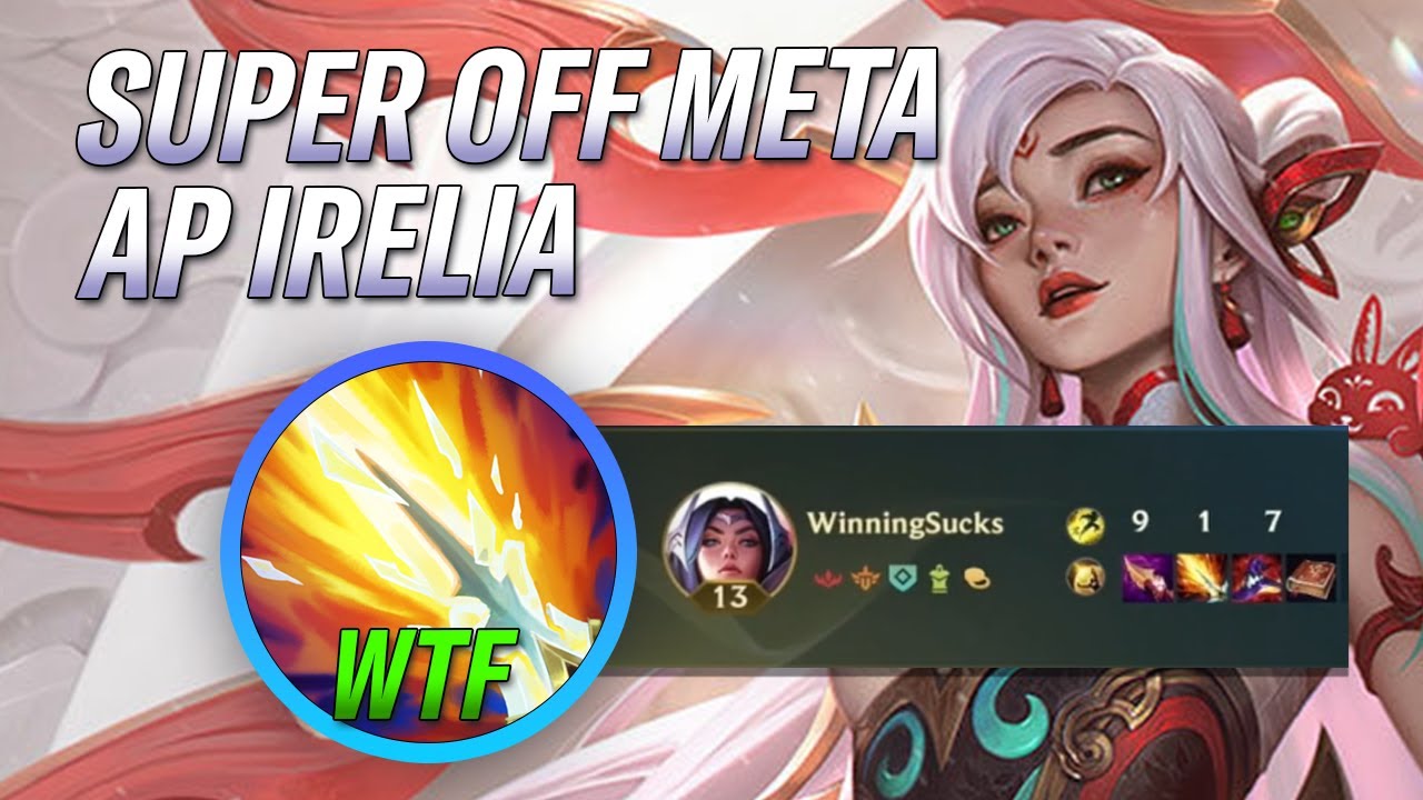 AP IRELIA! SUPER OFF META PICK! IRELIA WILD RIFT GAMEPLAY! - YouTube
