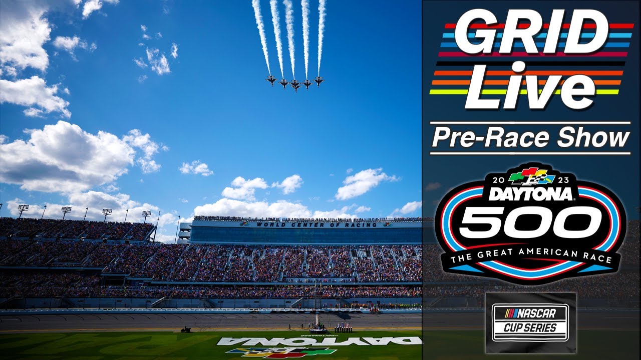 NASCAR Daytona 500 Pre-Race Show | GRID Live Pre-Race - YouTube