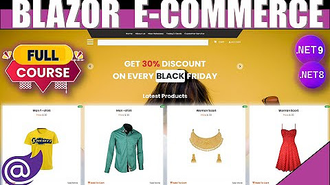 eCommerce with Blazor Wasm and RESTful API - YouTube