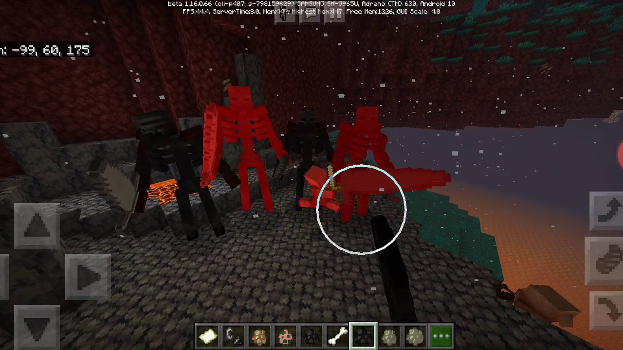 piglin vs wither skeleton and Mutant wither skeleton - YouTube