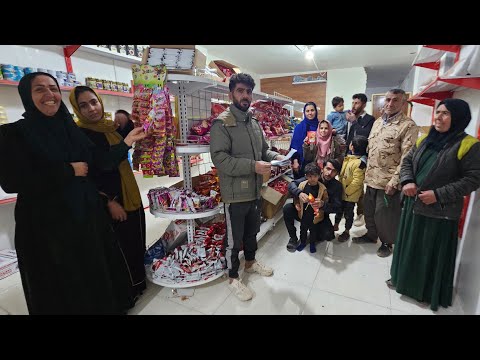 Setting up a supermarket in the heart of nomadic life | Zahra's family's unique experience