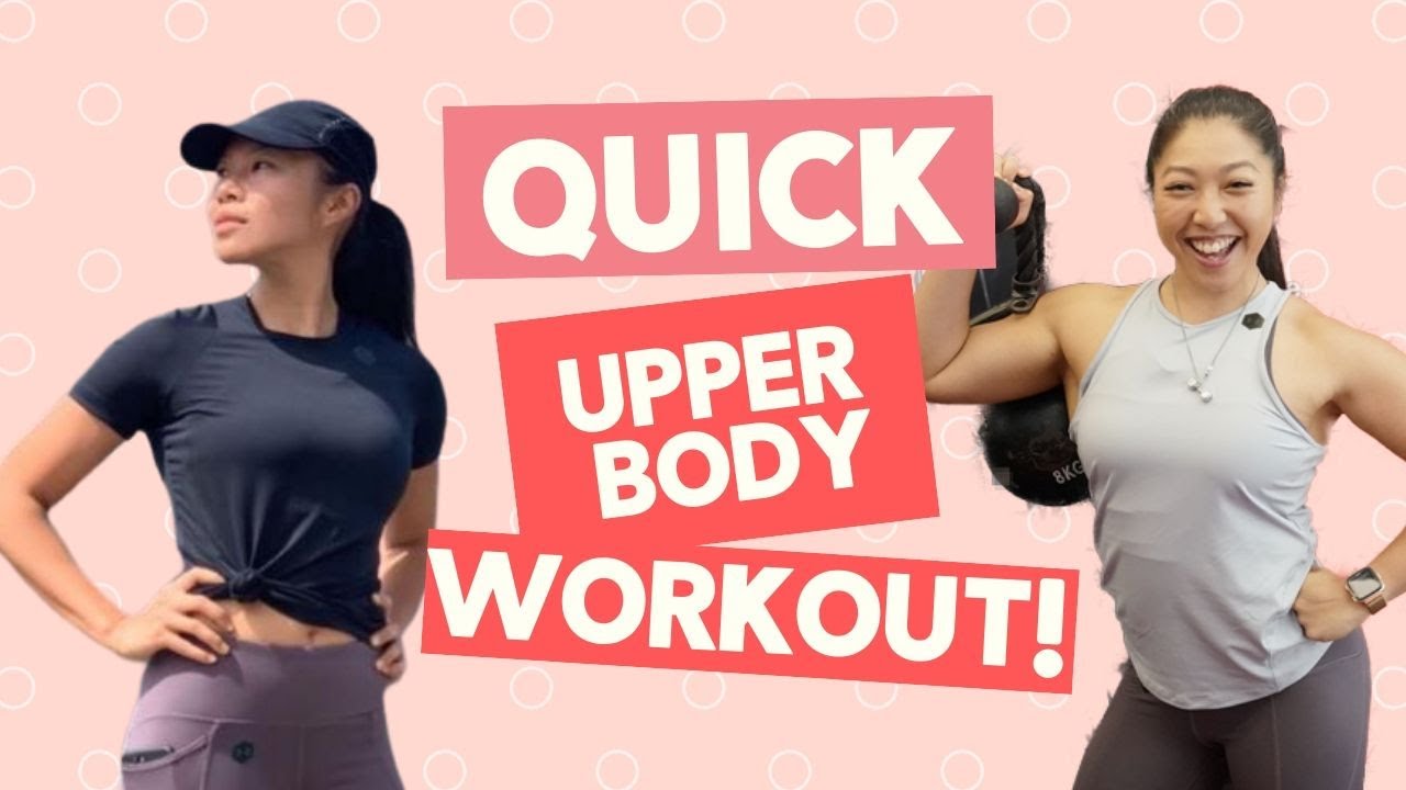 Quick Upper Body Workout with Warmup & Cooldown | #ThroughThisThursday ...