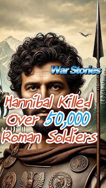 Hannibal killed Roman soldiers over 50,000, #war,#history,#myth, #Punic ...