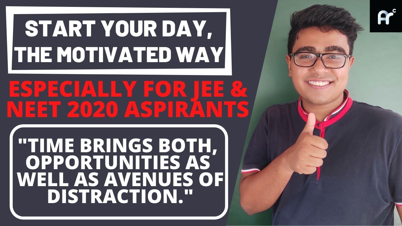 MOTIVATION FOR JEE MAIN & NEET 2020 UG ASPIRANTS | JEE & NEET ...