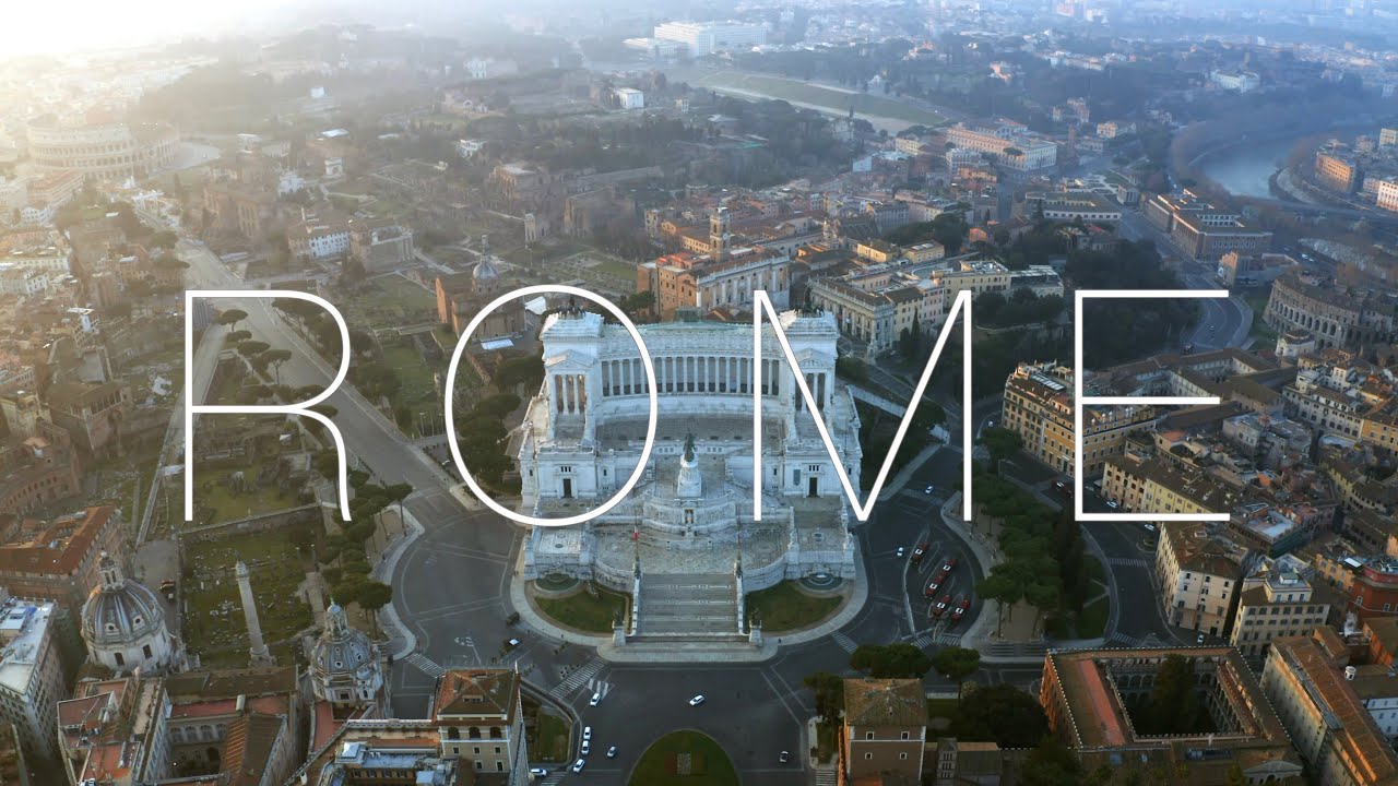 Rome, Italy 🇮🇹 from above - A 4K Drone Footage - YouTube