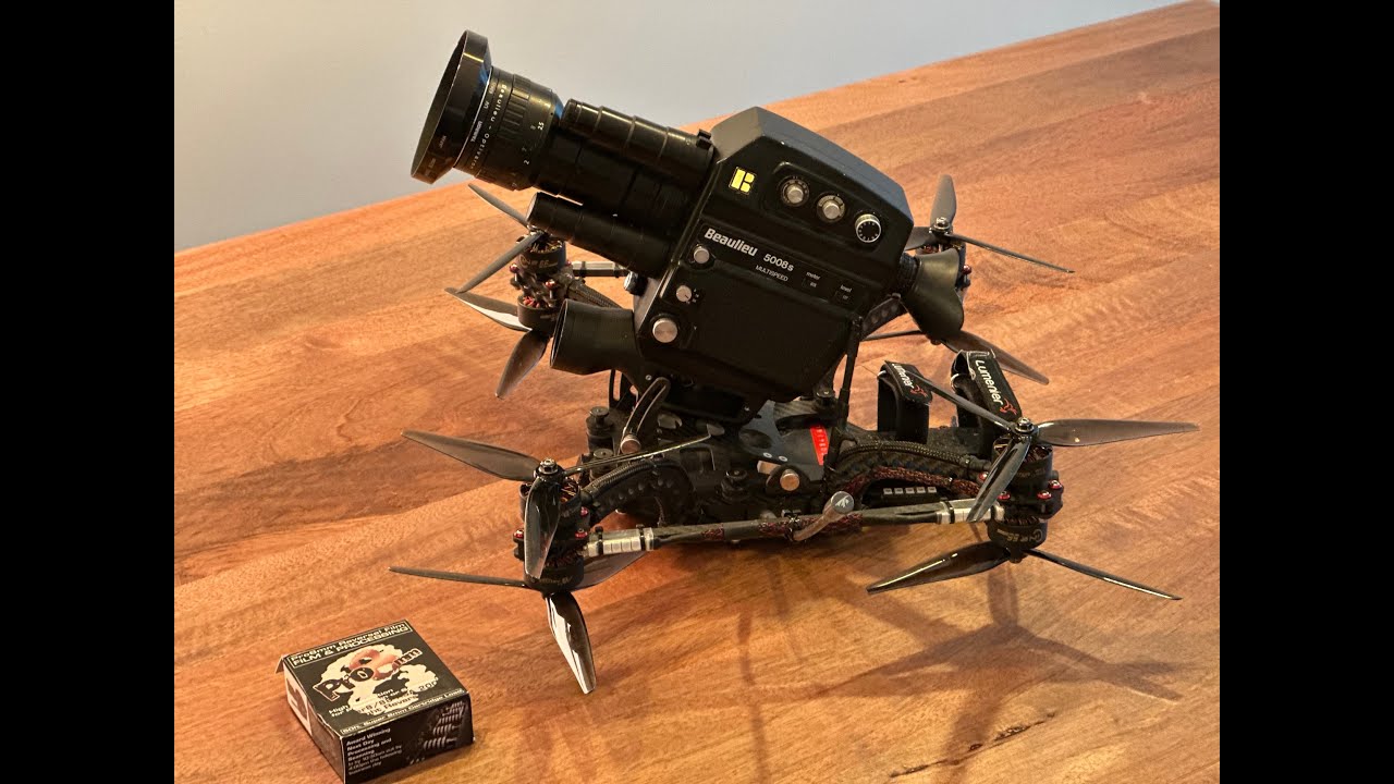 Super 8 on Cinelifter FPV Stage 2. Build of RC Trigger. - YouTube