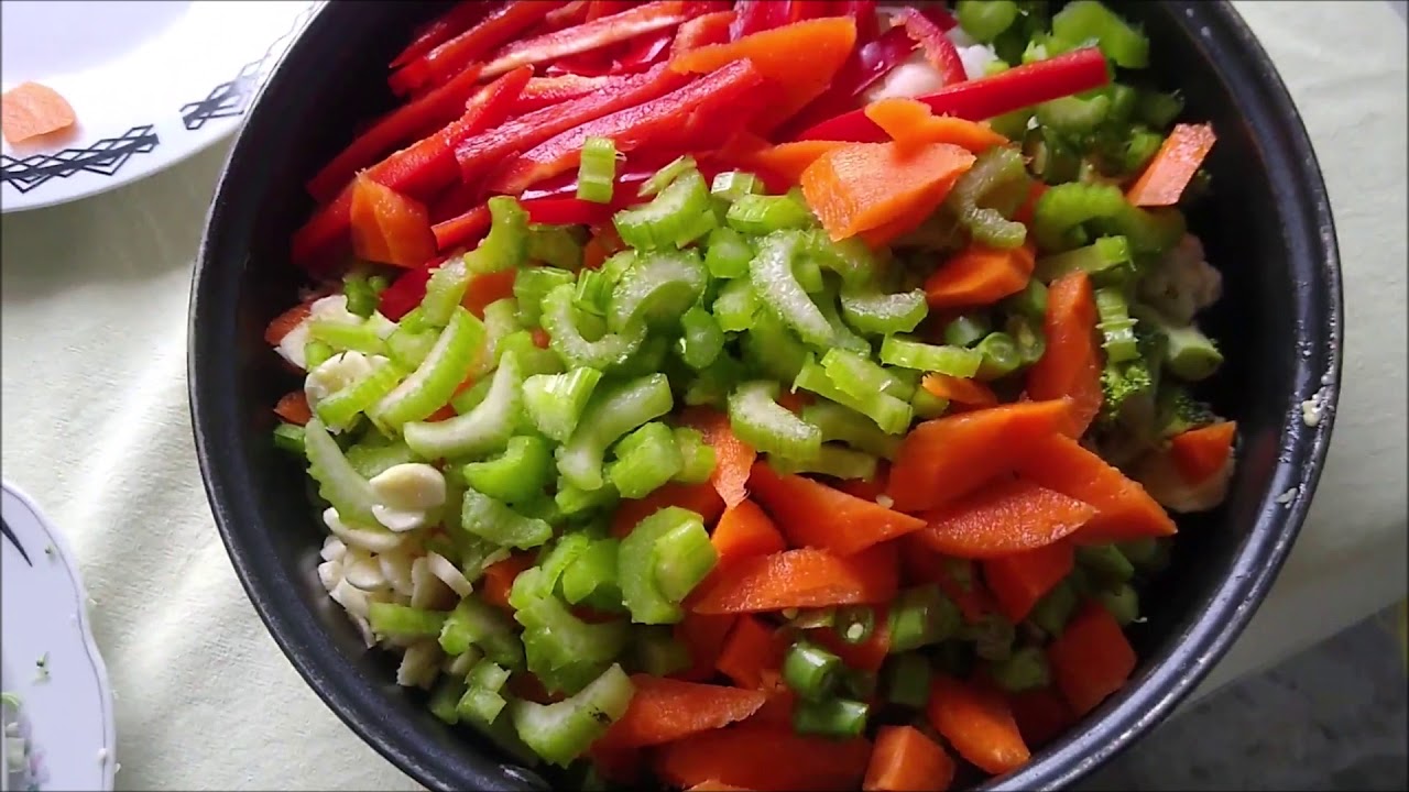 Rico y deliciosos MIX de verduras - YouTube